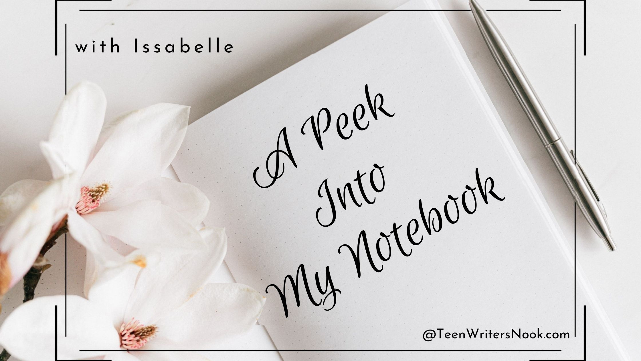 ALL-NEW SERIES. A Peek Into My Notebook: Episode 1: The Forbidden ...