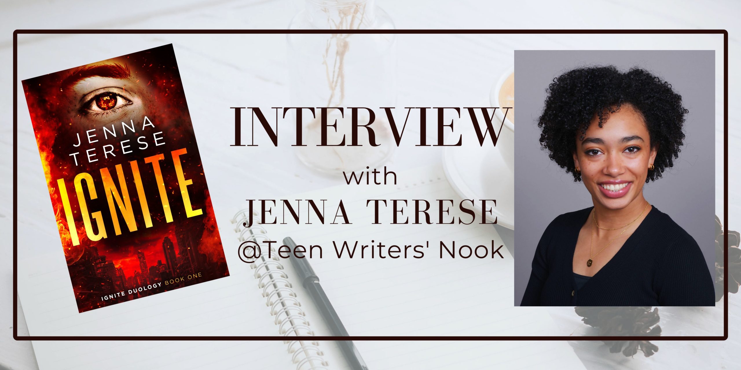 Interview with Jenna Terese // Teen Writers' Rally day nine